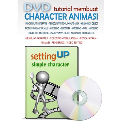 Jual DVD Tutorial Membuat Animasi - SETTING UP | Shopee Indonesia