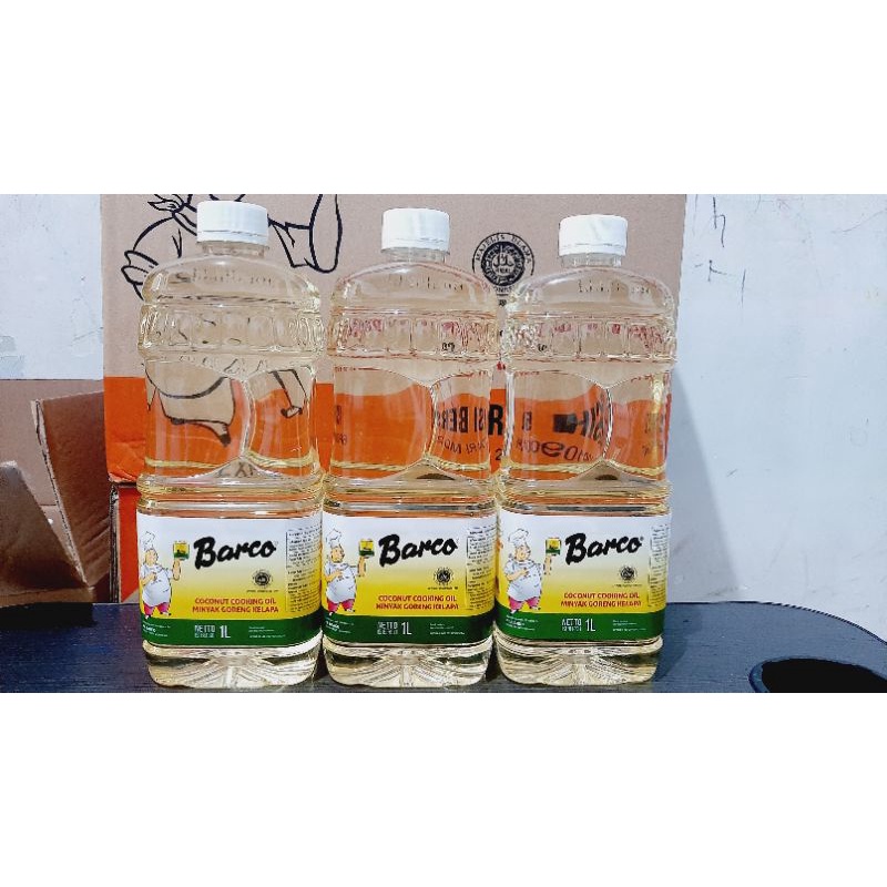Jual minyak barco 1liter botol | Shopee Indonesia