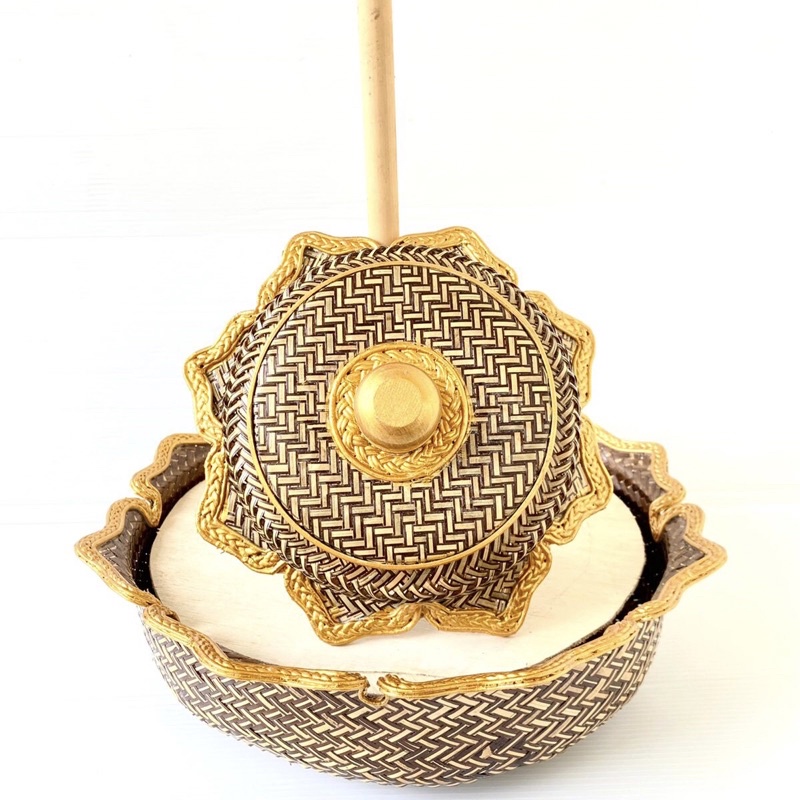 Jual Bokor Bambu Antik Tunjung | Bokor Gebogan | Decocraft Bali ...