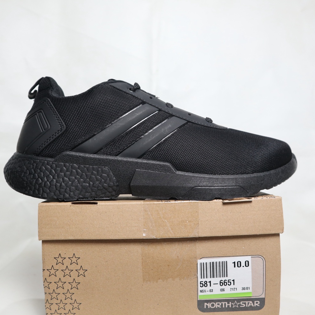 Jual North Star NSX Sneakers Shoes Sepatu Sneaker Original Black ...