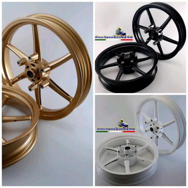 Jual VELG ROSSI NINJA RR SANCA PALANG RCB | Shopee Indonesia