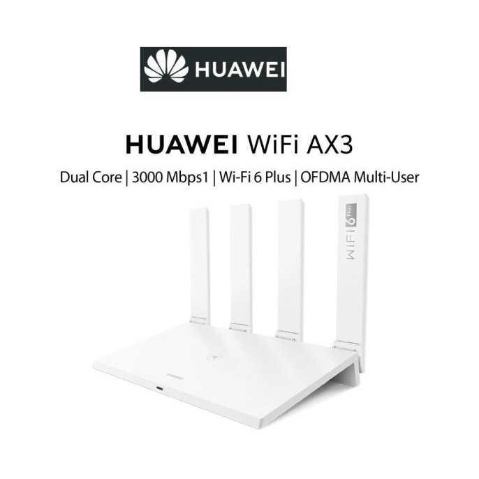 Jual HUAWEI WIFI AX3 Wifi 6 Supported 3000 Mbps wifi 6 plus OFDMA STOK ...