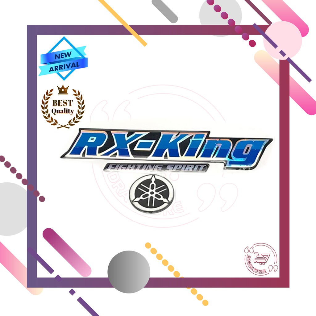 Jual Stiker rx king emblem yamaha rx king logo yamaha rx king 2D, Murah ...