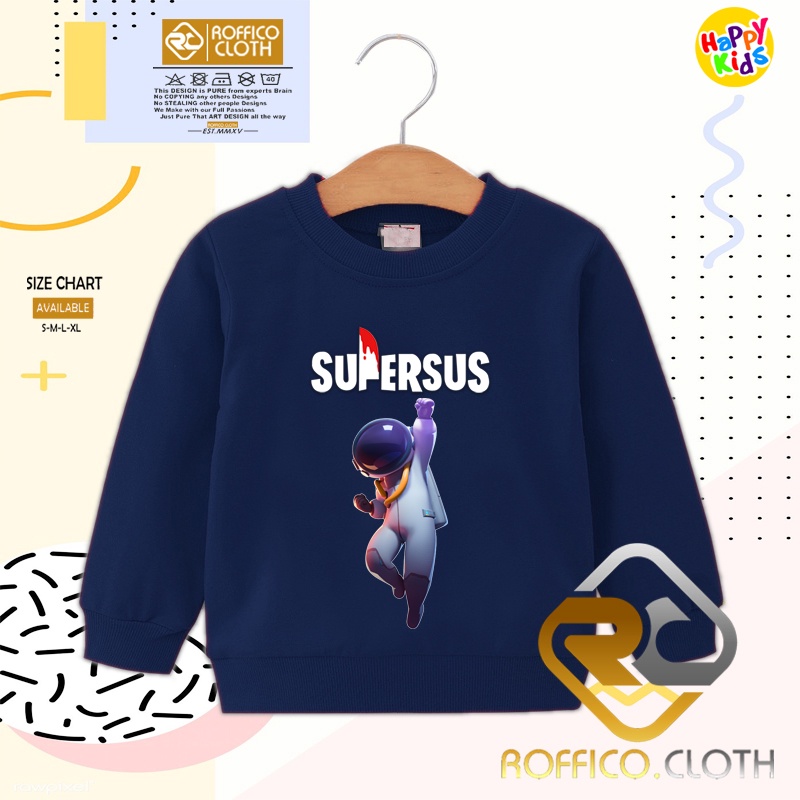 Jual Sweater Anak game super sus among us HYPNOTIST, SPACECREW ...