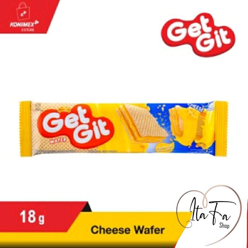 Jual Get Git Wafer Keju - 18g | Shopee Indonesia