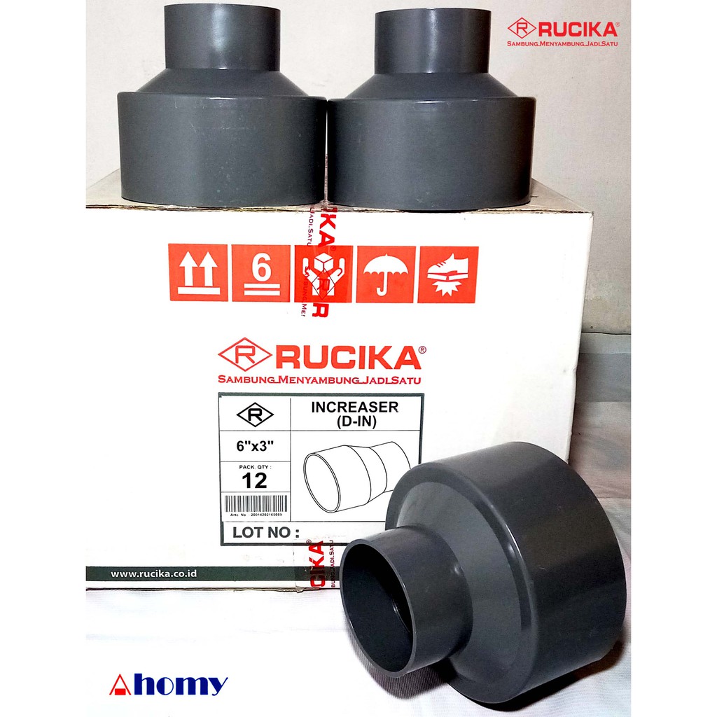 Jual r sock 6” x 3“ DV sedang rucika (reducer socket/vlok sock) pvc | Shopee Indonesia