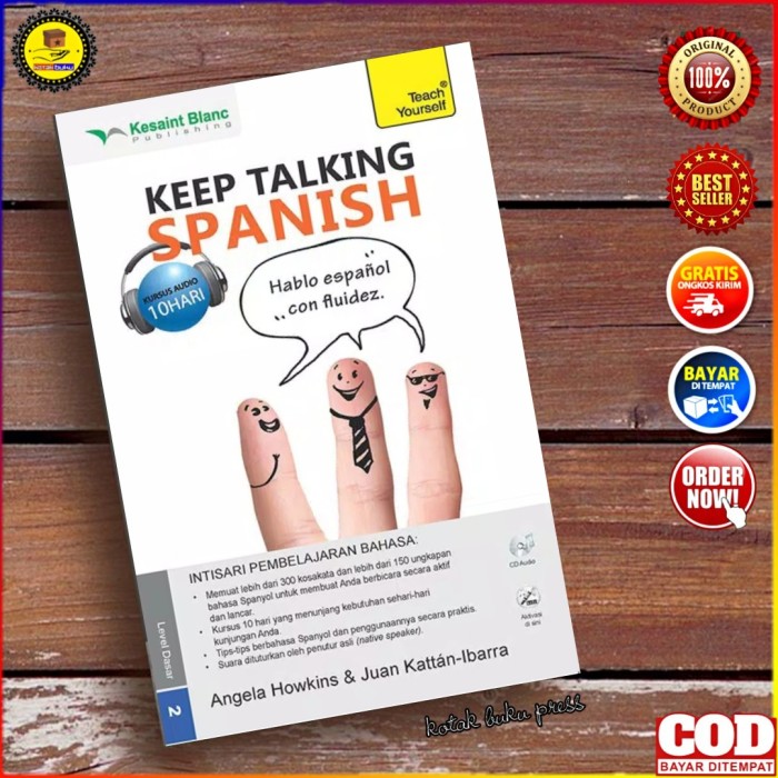 Jual BAHASA SPANYOL / KEEP TALKING SPANISH+CD AUDIO | Shopee Indonesia