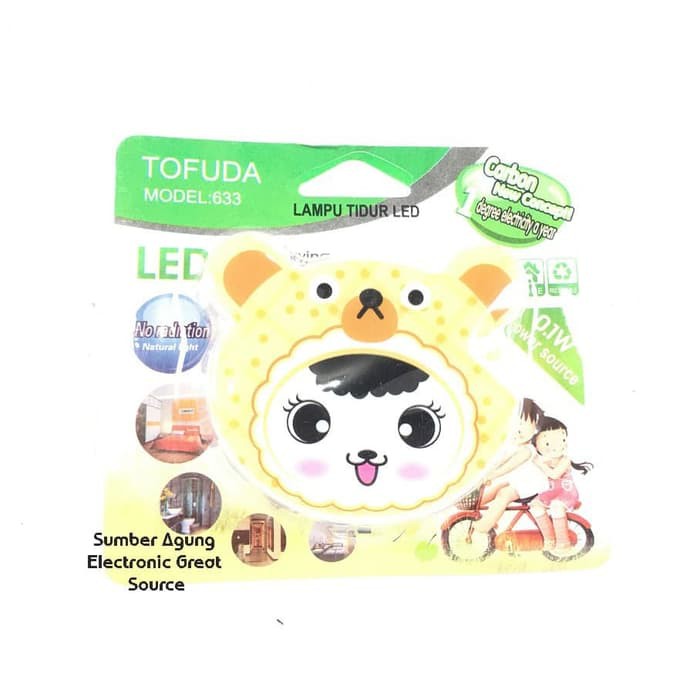 Jual Lampu Tidur LED Tofuda Model 633 Cartoon Kartun Karakter | Shopee ...