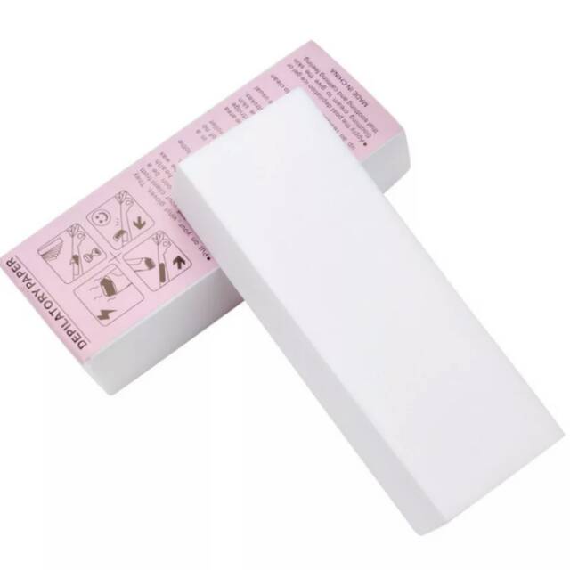 Jual Kertas Waxing Wax Paper Hair Removal Kertas Pencabut Bulu Waxing Sugar | Shopee Indonesia