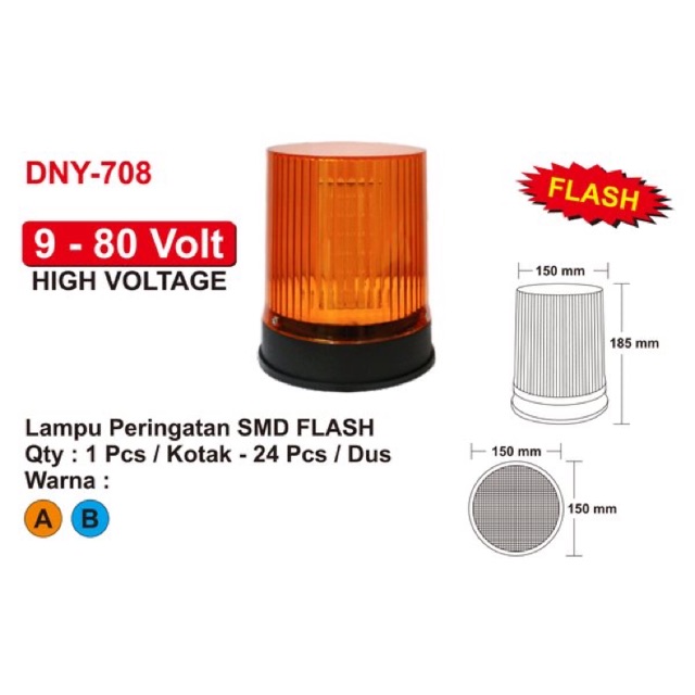 Jual Rotary Blitz SMD Lamp | Lampu Rotari Blitz | Kedip LED | SMD DNY ...