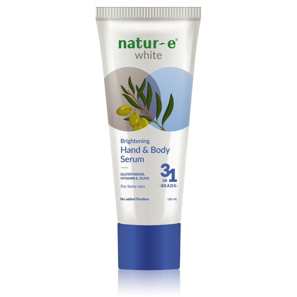 Jual Natur - E White Hand & Body Serum 180ml | Shopee Indonesia