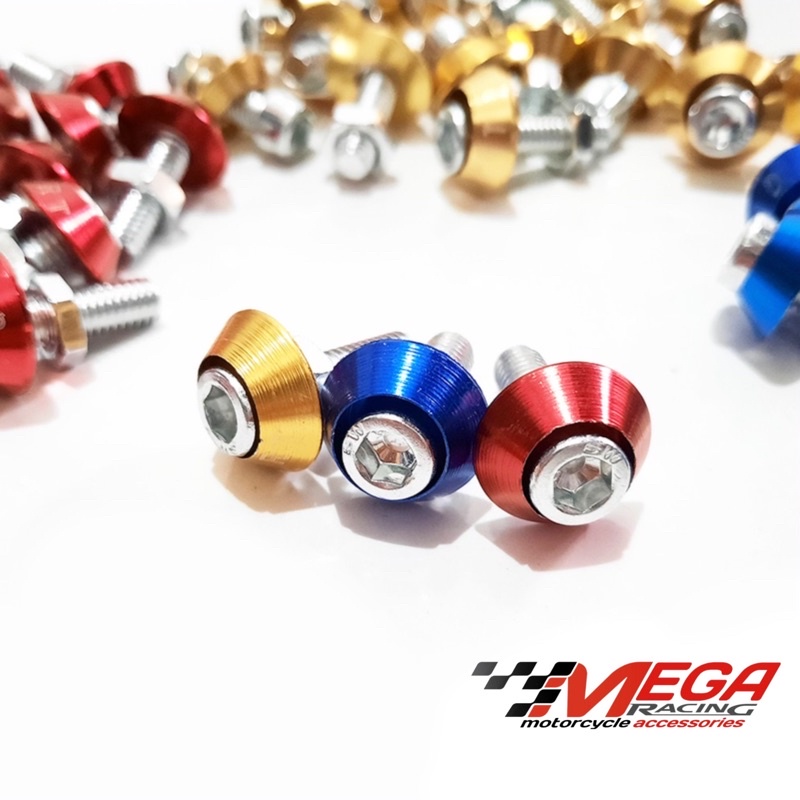 Jual Monel + Baut L 6mm Baut Posh Variasi L 6mm atau Baut 10 Universal ...