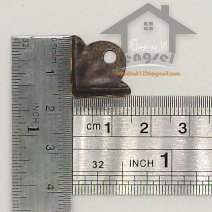 Jual Omah Engsel - Siku besi ornament antik 20x15 mm/ sudut pojok antik ...