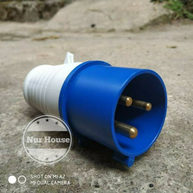 Jual steker genset colokan stopkontak genset 32 amper 3 kaki | Shopee ...