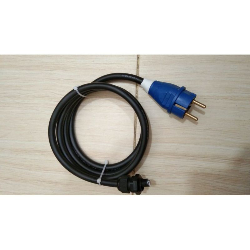 Jual KABEL AC POWER EWIG BIRU BUILT UP LENGKAP KABEL DAN STOPER 2x2.5 ...