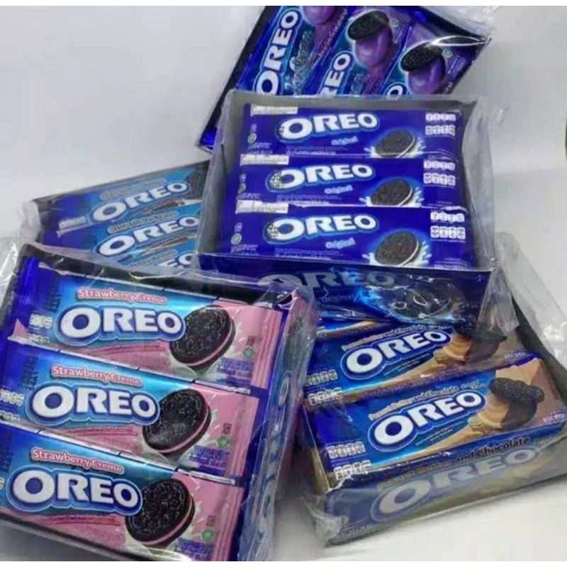 Jual Biskuit Oreo ( isi 12 pcs @38gr ) | Shopee Indonesia