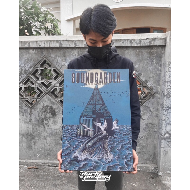 Jual CUSTOM POSTER FRAME KAYU SIZE A2 60x40cm (BEBAS REQUEST GAMBAR ...