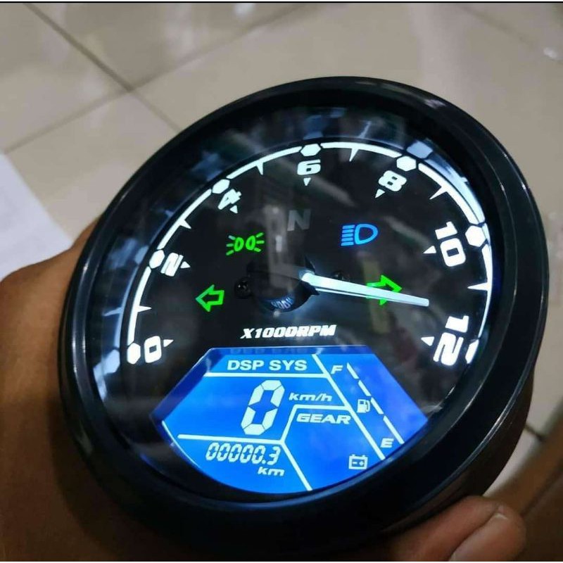 Jual Spido speedometer babon digital custom CB Japstyle | Shopee Indonesia
