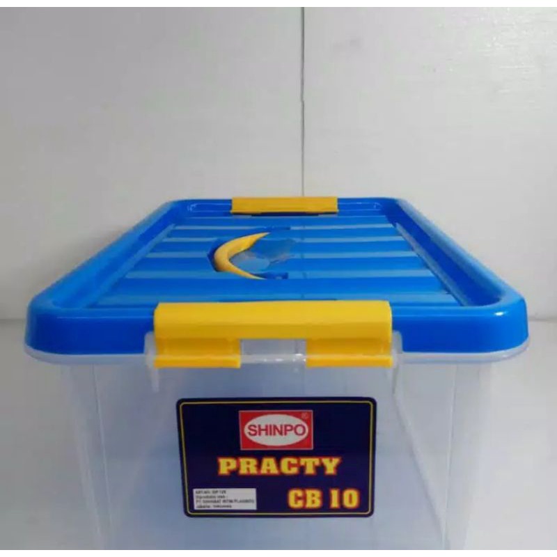 Jual Shinpo SIP 129 Practy CB 10 Container Box Plastik CB 10 Liter ...