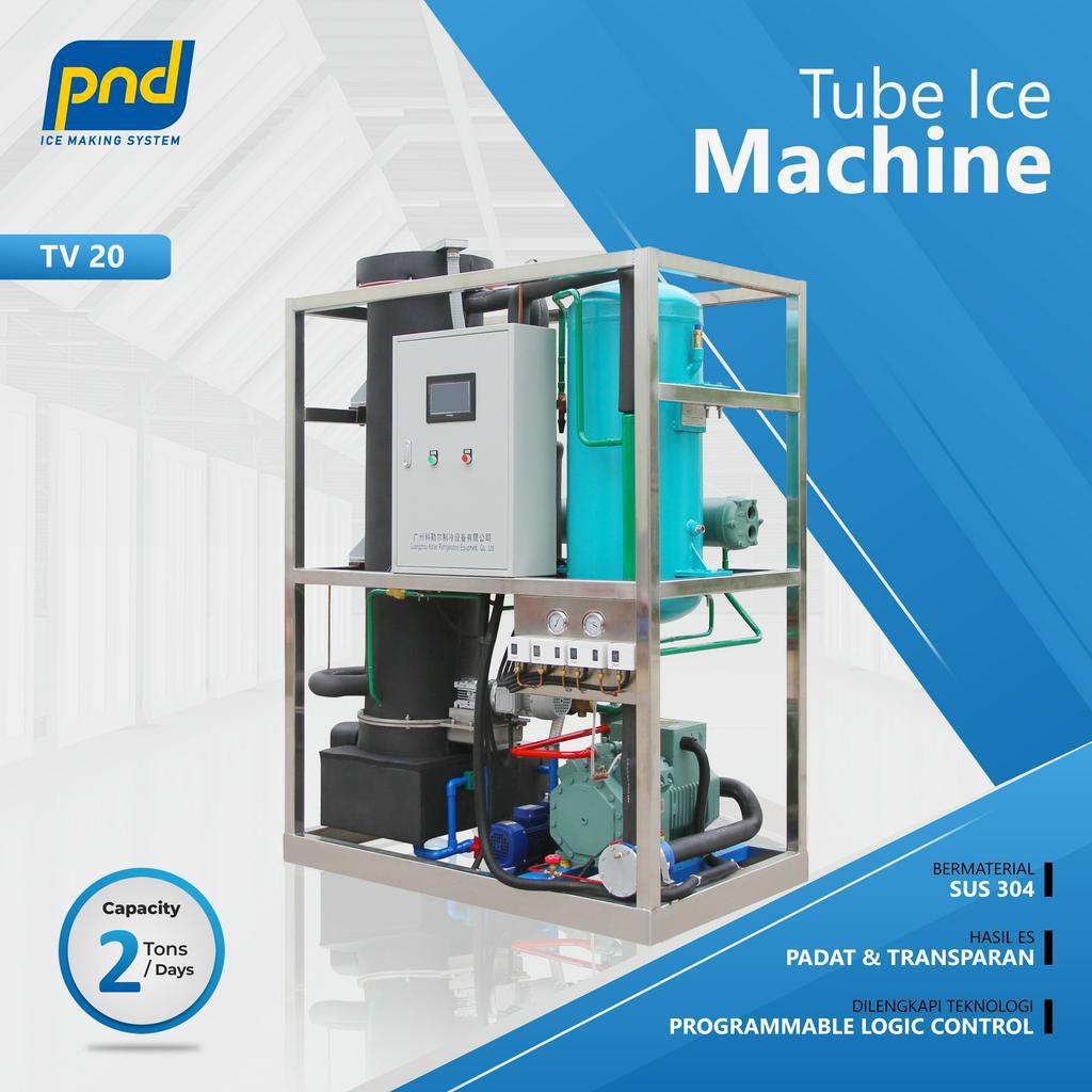 Jual Mesin Pembuat Es Kristal | Tube Ice Machine | Kapasitas 3 Ton ...