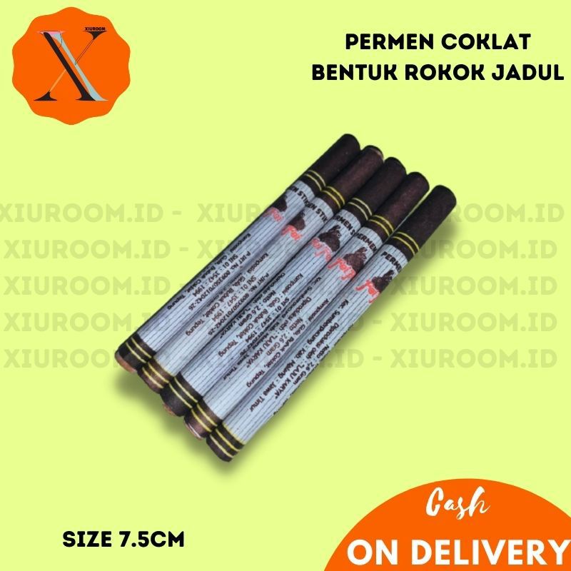 Jual Permen roko isi 20pc rasa coklat / permen roko jadul / cokelat ...