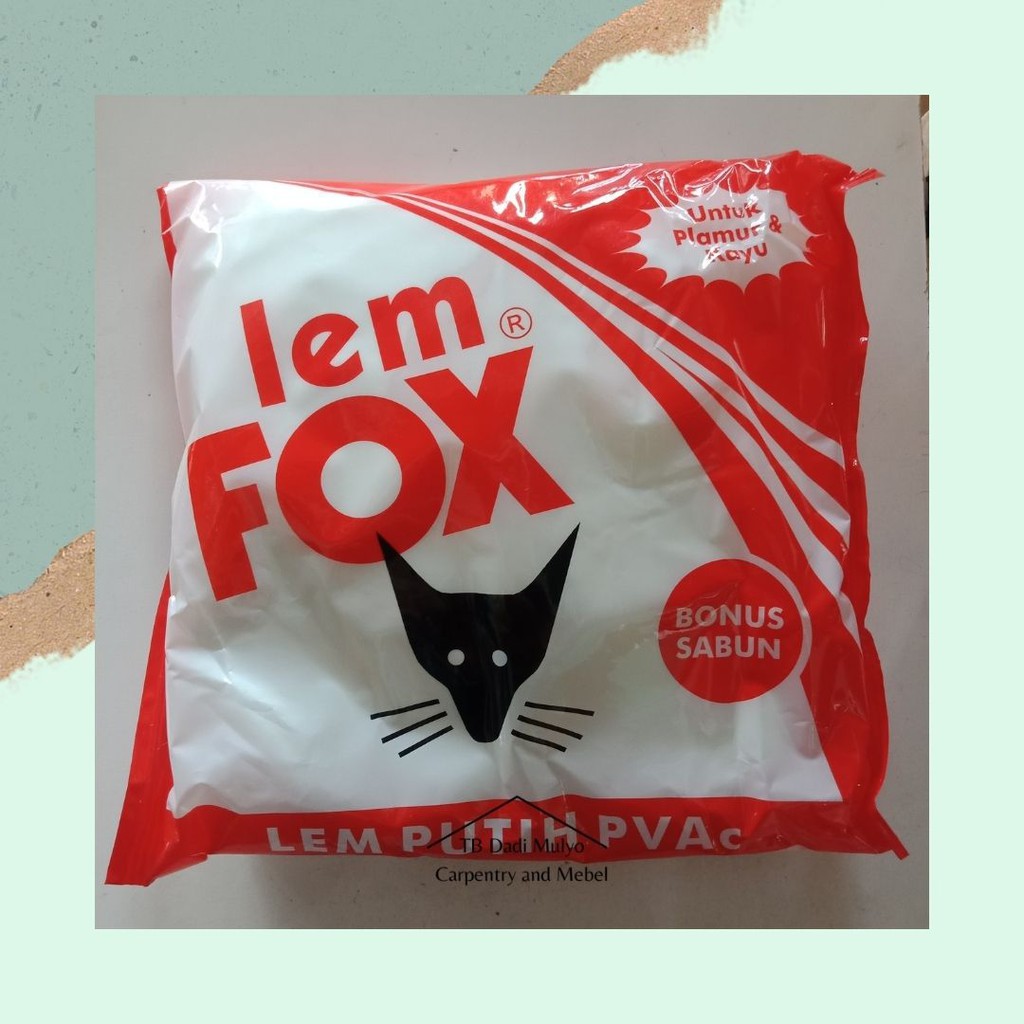 Jual Lem Fox Putih Merah 800 gram Lem Kertas / Kayu | Shopee Indonesia