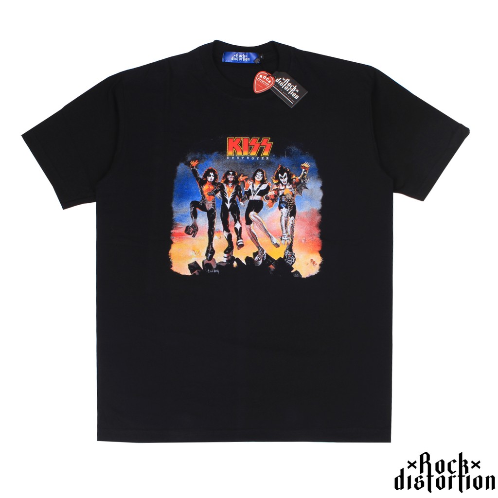 Jual KAOS BAND KISS DESTROYER ALBUM - FREE STICKER | Shopee Indonesia