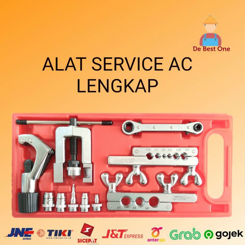Jual Flaring Tool Kit Set Lengkap + Cutter / Alat Service AC Lengkap ...