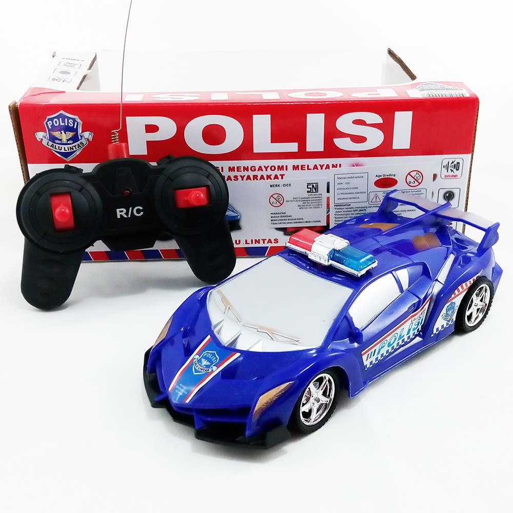 Jual Mobil Remote Control Police - Mainan Mobil Anak 1191-2 - Ages 3 ...