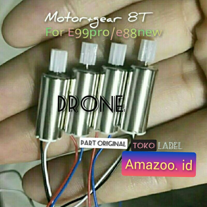 Jual Motor drone gear E99 pro/E88/f88/Ls525/ TXD 8s /Hj14 W +Gear ...