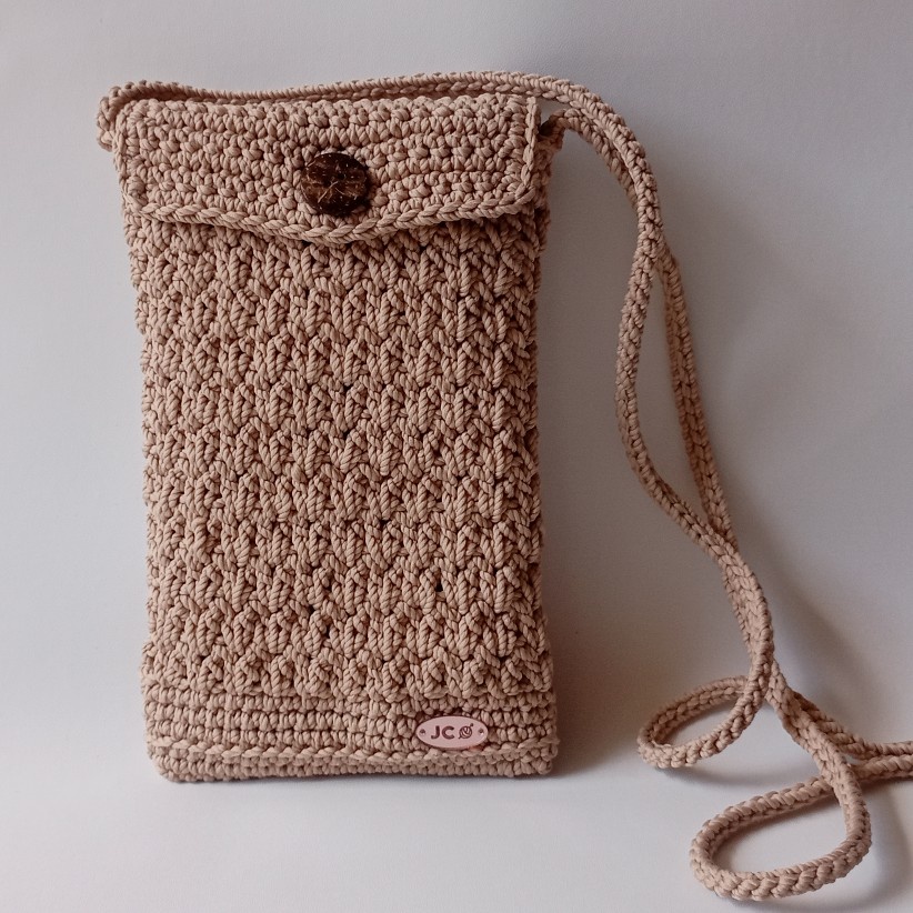 Jual POUCH HP POLY RAJUT / TAS SELEMPANG HP RAJUT / DOMPET HP WANITA ...