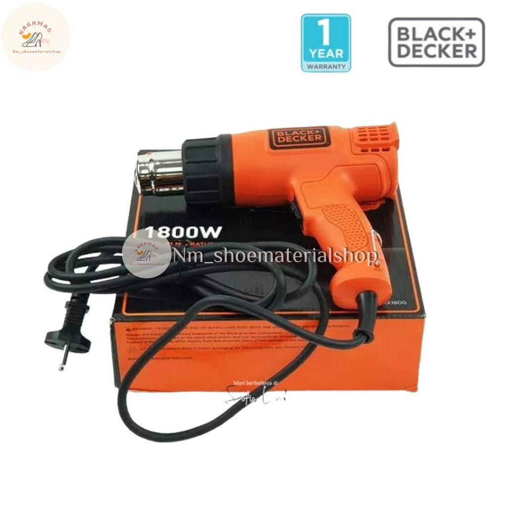 Jual Hot Gun Black+Decker Heat Gun Pemanas BlackDecker KX1800 | Shopee Indonesia