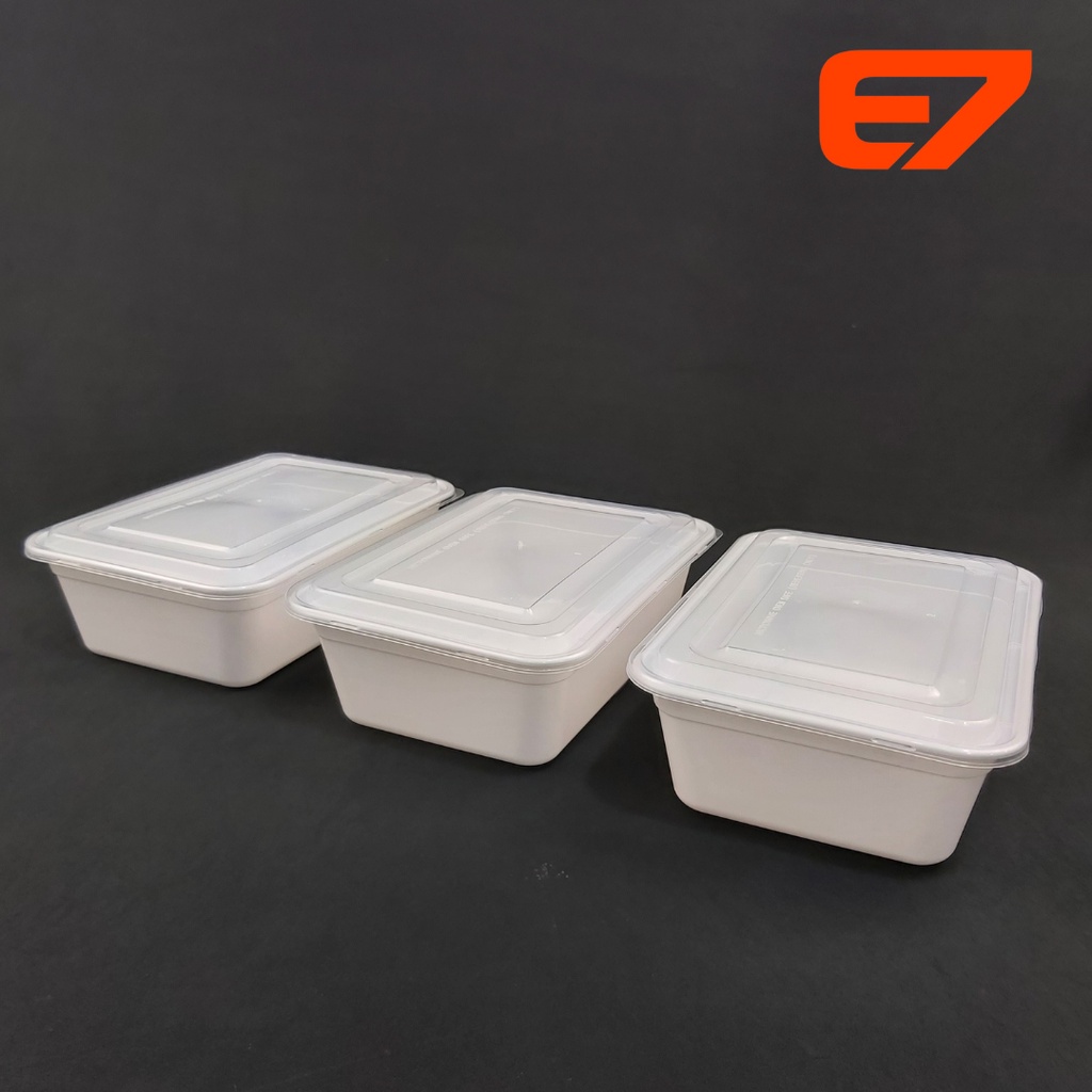 Jual Thinwall RT Easypack Container Lunch box Kotak Plastik 650ml 750ml (50pcs) | Shopee Indonesia