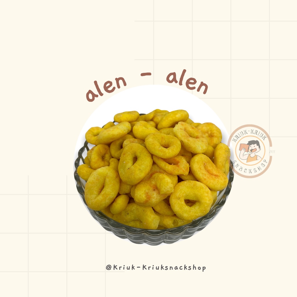 Jual SNACK ALEN-ALEN MURAH//KRIUK-KRIUKSNACKSHOP MALANG | Shopee Indonesia
