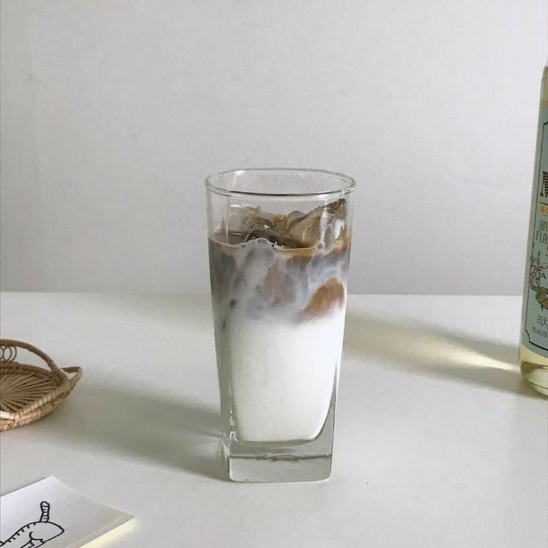 Jual gelas kaca aesthetic 250 ml l gelas bulat - gelas jus | Shopee ...