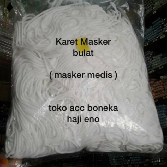 Jual Karet masker bulat (medis) | Shopee Indonesia