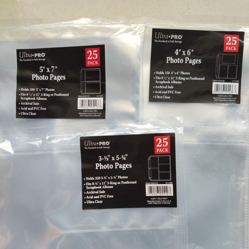 Jual UltraPro Photo Pages Pack (25pcs) | Shopee Indonesia