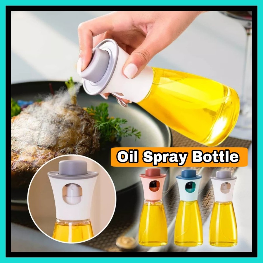 Jual NS - Botol Minyak Semprot Kaca Cooking Oil Spray Bottle 1126 ...
