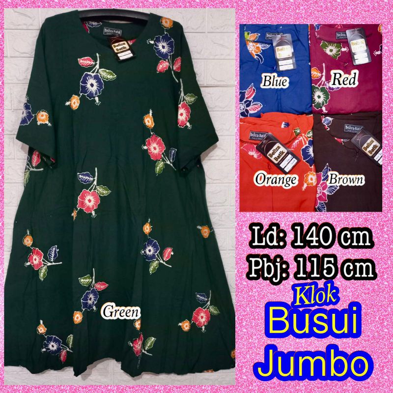 Jual Daster klok jumbo bagus batik Beliza | Shopee Indonesia