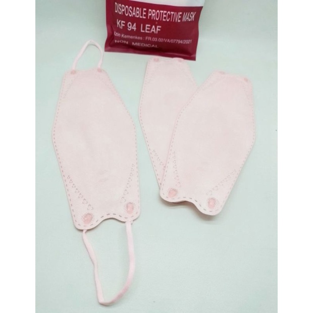 Jual Cherry Blossom Pink Color KF94 Mask Masker KF94 Warna Cherry ...