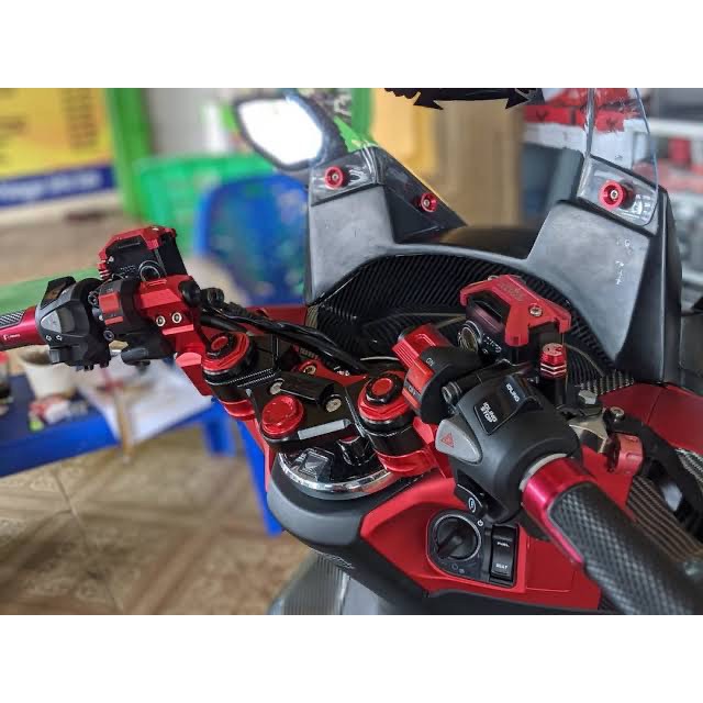 Jual STANG JEPIT PLUS SEGITIGA FULL CNC MODEL ROBOT NAMX OLD - NMAX ...