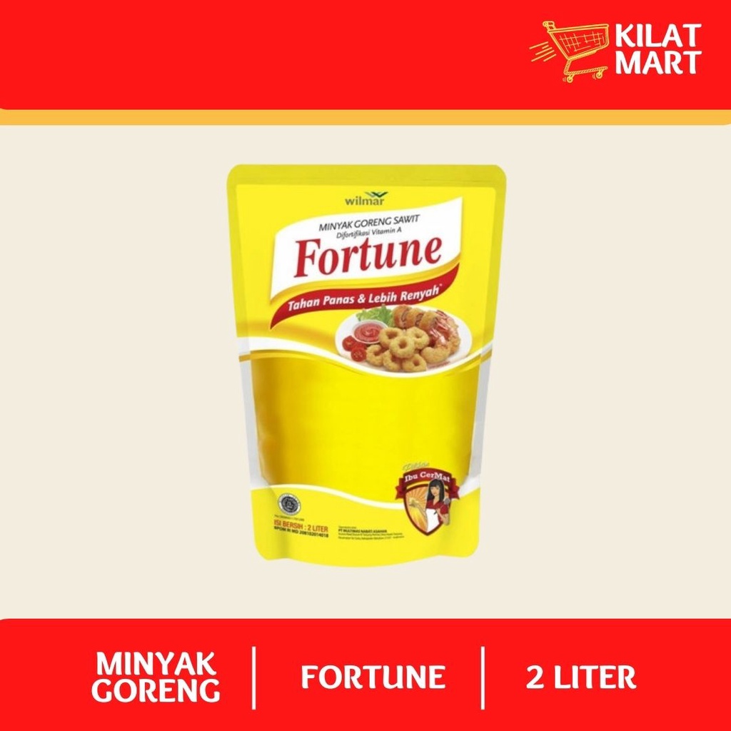 Jual Fortune Minyak Goreng Kemasan Pouch 2L | Shopee Indonesia