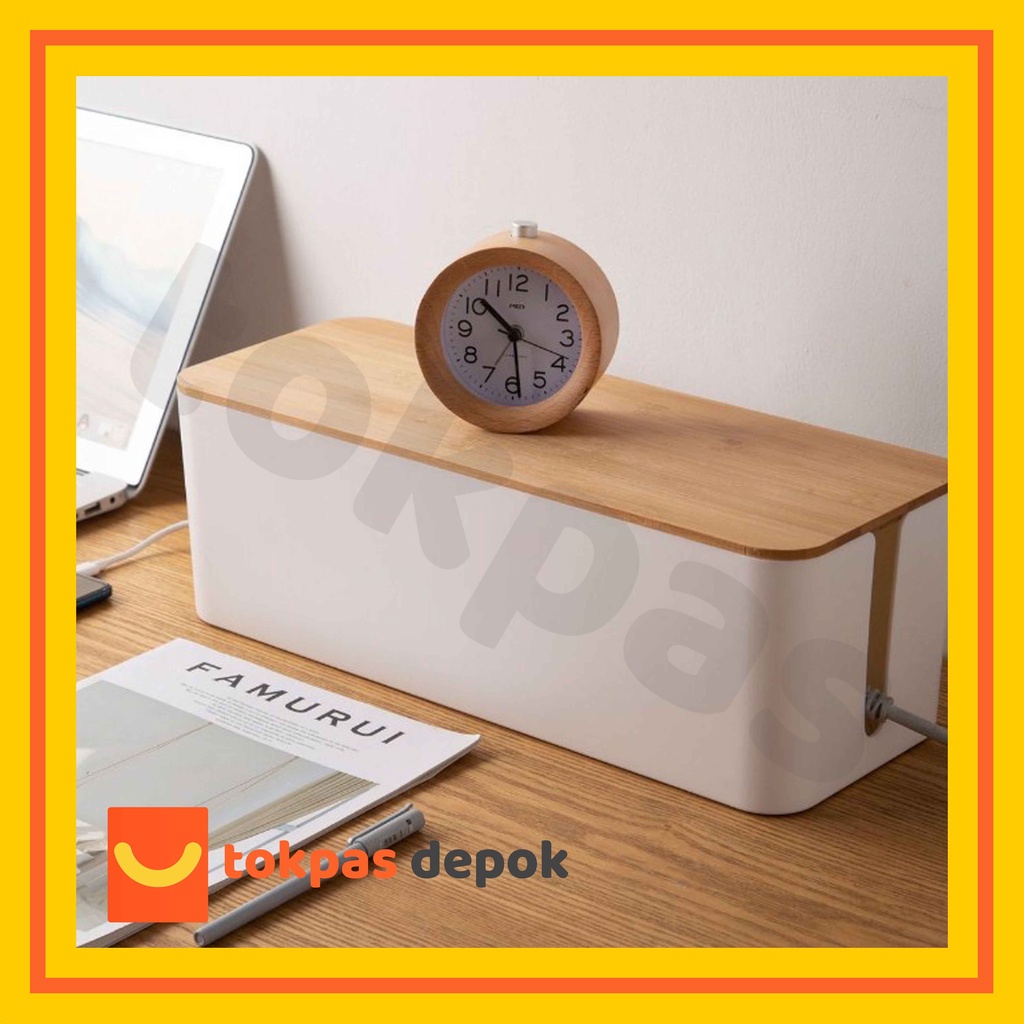 Jual Kotak Organizer Kabel Pengaman Stop Kontak / Cable Wire Management ...
