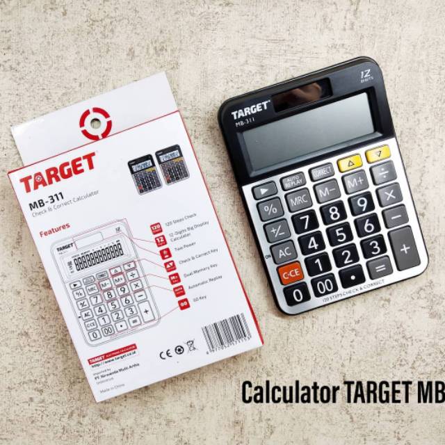 Jual Calculator / Kalkulator Target Mb-311 | Shopee Indonesia