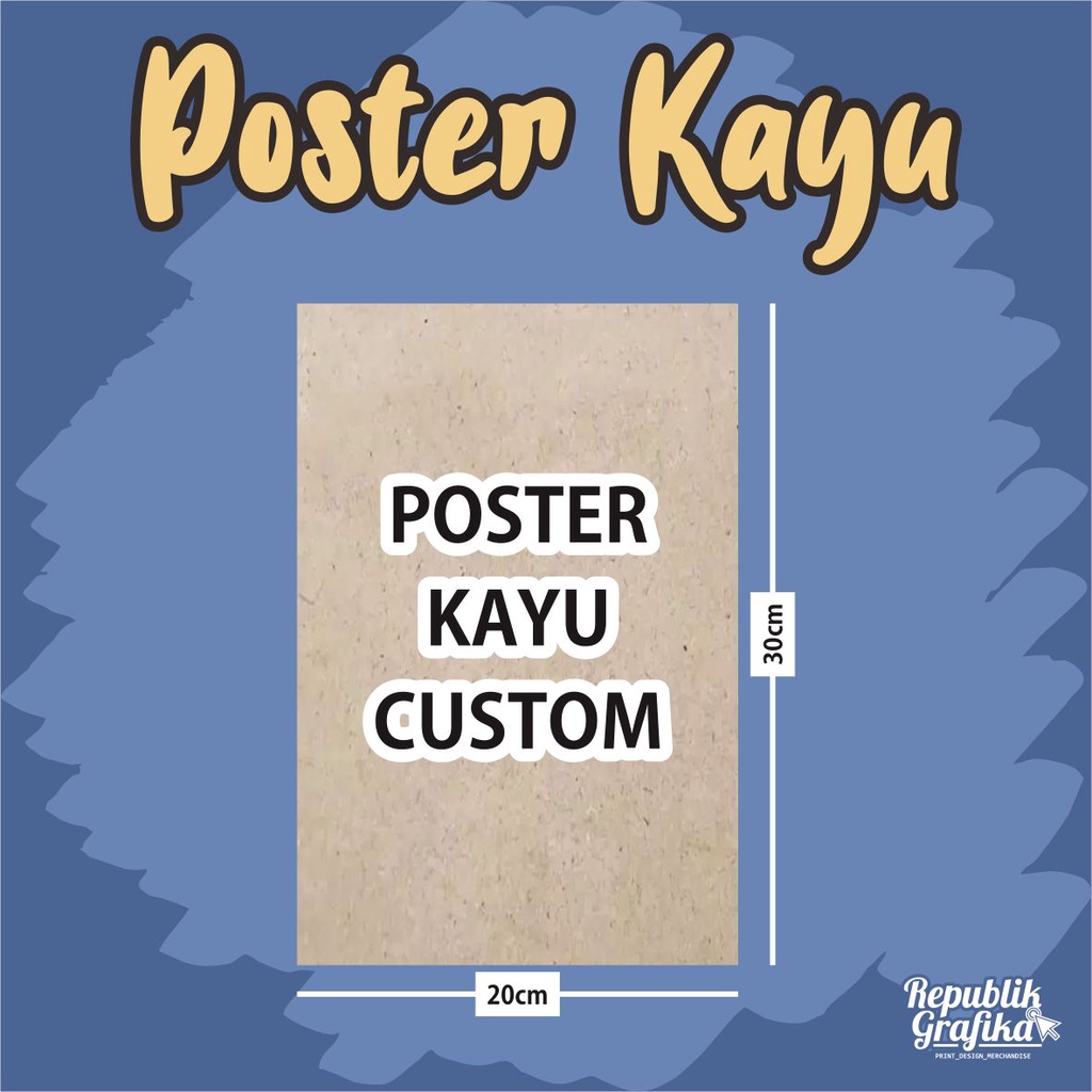 Jual PAJANGAN KAYU CUSTOM - PAJANGAN DINDING POSTER KAYU | Shopee Indonesia