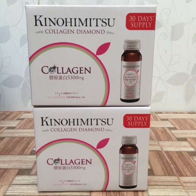 Jual Kinohimitsu collagen diamond 5300mg drink bpom original | Shopee ...