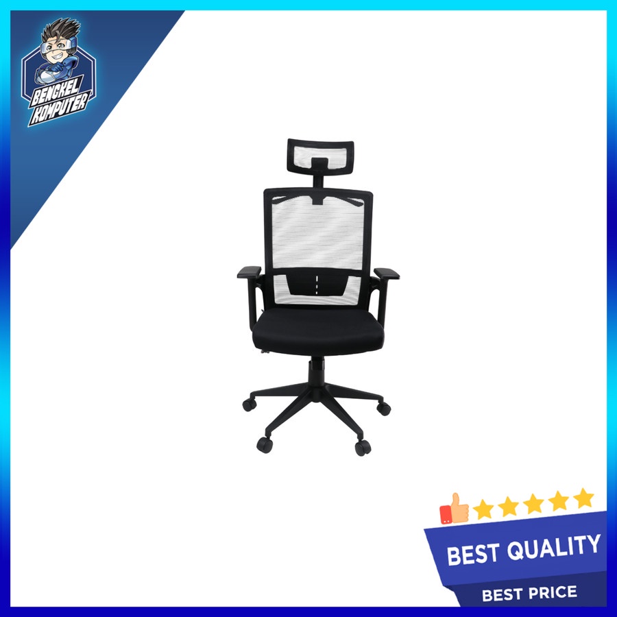 Jual REXUS GAMING CHAIR ERGONOMIC NC1 (BLACK) | Shopee Indonesia
