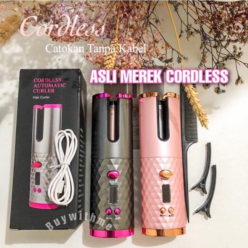 Jual Cordless Automatic Hair Curler / Set Alat Pengeriting Rambut Tanpa ...