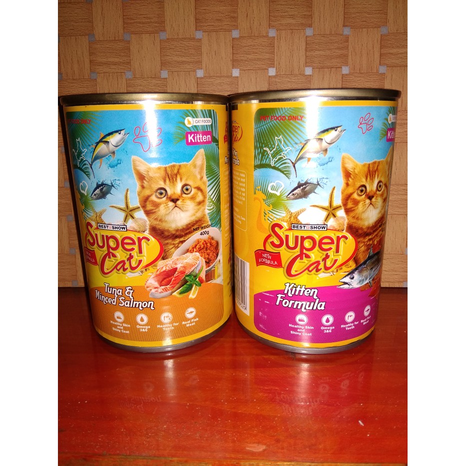 Jual Super Cat Kitten 400 gr - Makanan Basah Kucing Anakan | Shopee ...