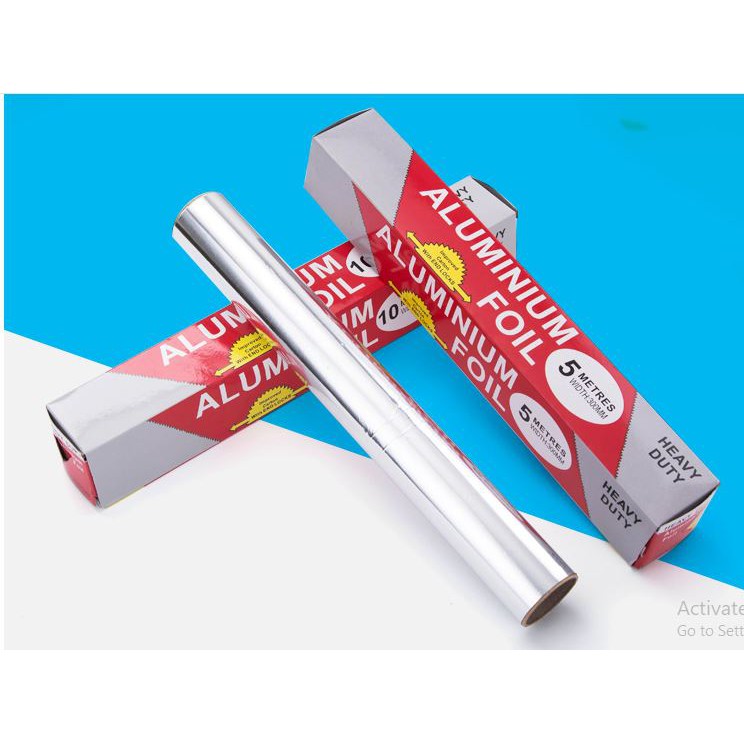 Jual Kertas Aluminium Foil 10 m Peralatan Masak Aluminium Sheet ...